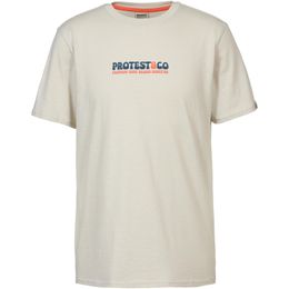 Protest PRTEVINA T-Shirt Herren - Gr&ouml;&szlig;e L - beige