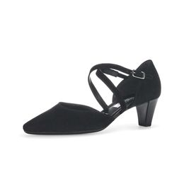 Spangenpumps Gabor "Spangenpumps", Damen, Gr. 40,5, schwarz, Schuhe Spangenpumps