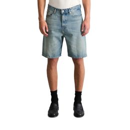 Marc O'Polo Shorts MARC O'POLO DENIM "aus Bio-Baumwoll-Mix", Herren, Gr. 31, Normalgr&ouml;&szlig;en, light blau, Obermaterial: 100% Baumwolle, unifarben, relaxed fit normal, Hosen Shorts