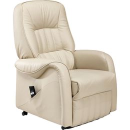 himolla Fernsehsessel, Creme, Leder, Echtleder, Semi-Anilinleder, 78x107x93 cm, Blauer Engel, Goldenes M, Made in Germany, Lederauswahl, Stoffauswahl, Liegefunktion, Netzbetrieb, Aufstehhilfe, Wohnzimmer, Sessel, Fernsehsessel