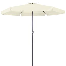 Kingsleeve Sonnenschirm Maui Beige &Oslash;330cm UV-Schutz 80+