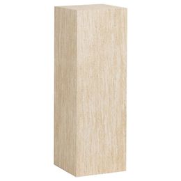Mid.you Beistelltisch, Grau, Holzwerkstoff, quadratisch, 30x90x30 cm, Wohnzimmer, Wohnzimmertische, Beistelltische