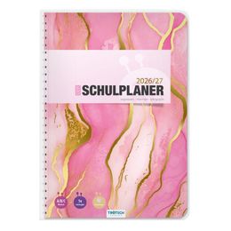 TR&Ouml;TSCH - Schulplaner Pink 26/27