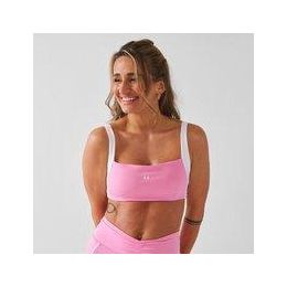 Myprotein MP Damen X Tatiana Contrast Twist Back Sport-BH - Pretty Pink - XS
