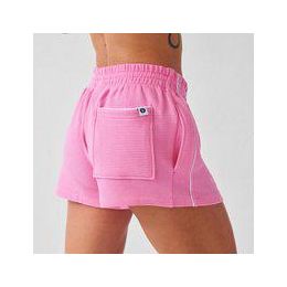 Myprotein MP Damen X Tatiana Waffle Short - Rosa - L
