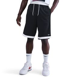 Trainingsshorts Nike "Nike DNA Academy Men's Dri-FIT 11" Basketball Shorts", Herren, Gr. L, N-Gr, wei&szlig;, neutral, Trikot;Mesh, Obermaterial: 100% Polyester, unifarben mit Farbeins&auml;tzen, bequem kniefrei, Hosen, pflegeleichtes und elastisches Material, schnell trocknend