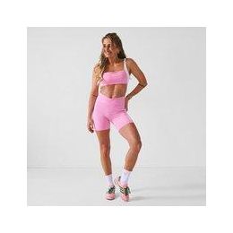 Myprotein MP Damen X Tatiana Contrast Dipped Waist Shorts - Pretty Pink - XS