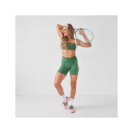 Myprotein MP Damen X Tatiana Contrast Dipped Waist Shorts - Palm Green - XS
