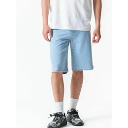 Shorts TEESHOPPEN "TEESHOPPEN Shorts Denim shorts", Herren, Gr. 30, Normalgr&ouml;&szlig;en, light blau, Obermaterial: 100% Baumwolle, Hosen Shorts