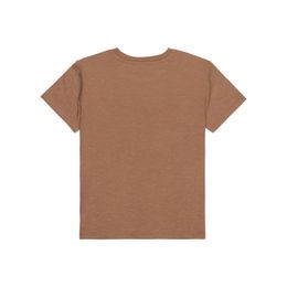T-Shirt Roxy "Orchid Art", M&auml;dchen, Gr. 12(148-156cm), woodsmoke, Obermaterial: 100% Walkfrottier;, Shirts T-Shirt