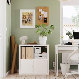 IKEA KALLAX Regal mit T&uuml;ren