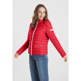 Frieda & Freddies New York Steppjacke FRIEDA & FREDDIES "Light Jacket / Sister Judy", Damen, Gr. 36, knallrot, 100% Polyamid, unifarben, ohne Ausschnitt, Jacken Steppjacke