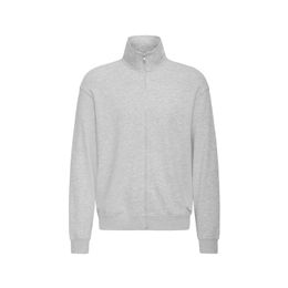 Sweatjacke Blend "Trainingsjacke BHBrise", Herren, Gr. XL, grau (stone mix), Obermaterial: 60% Baumwolle CO. 40% Polyester PES., Sweatjacken Sweatjacke