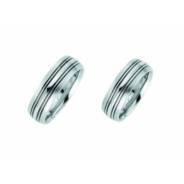 Adelia&acute;s Partnerring ADELIA&acute;S "Damen Edelstahl Freundschaftsring" Gr. 50, silber, Fingerringe, Damen, 50, Edelstahl, Edelstahlschmuck f&uuml;r Damen