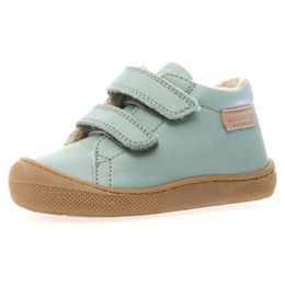 Lauflernschuh Naturino "Amur", Baby, Gr. 28, gr&uuml;n, Nappaleder, Schuhe Lauflernschuh, Babyschuh, Klettschuh mit Wollfutter, Gr&ouml;&szlig;enschablone zum Download