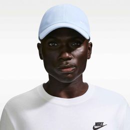 Baseball Cap Nike Sportswear "U NK CLUB CAP U CB SM SWSH L", Herren, Gr. S, hydrogen blau, Obermaterial: 100% Polyester, Caps, mit verstellbarem Riemen, mit Tri-Glide-Verschluss, 6-Panel-Design