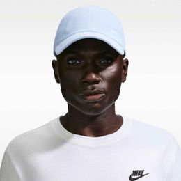Baseball Cap Nike Sportswear "U NK CLUB CAP U CB SM SWSH L", Herren, Gr. S, hydrogen blau, Obermaterial: 100% Polyester, Caps, mit verstellbarem Riemen, mit Tri-Glide-Verschluss, 6-Panel-Design