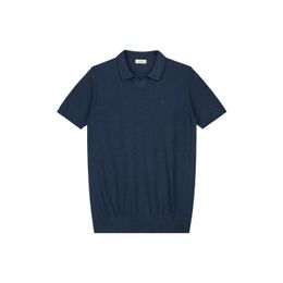 Poloshirt DSTREZZED "Poloshirt Mercury Short Sleeve Polo 1er Pack", Herren, Gr. L, blau (dunkelblau), Obermaterial: 55% Baumwolle CO. 45% Polyester PES., Shirts