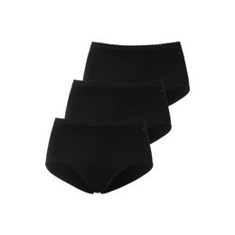 Taillenslip Mey "Lights", Damen, Gr. 38 (38), schwarz, Single Jersey, Obermaterial: 55% Baumwolle, 40% Viskose, 5% Elasthan, unifarben, k&ouml;rpernah, Unterhosen Taillenslip, ohne st&ouml;rende Seitenn&auml;hte