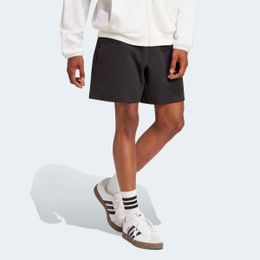 Shorts adidas Sportswear "FUTURE ICONS SMALL LOGO", Herren, Gr. XXL, N-Gr, schwarz (schwarz, normal, gr.), Obermaterial: 68% Baumwolle, 32% Polyester, Hosen Shorts