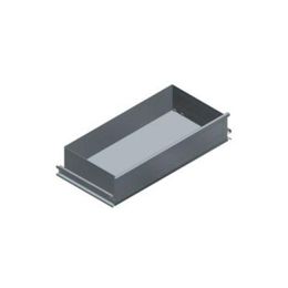 Sch&auml;fer Shop Schubladen, f&uuml;r Feldbreite 995 mm, H 206 mm, T 500 mm, hellsilber