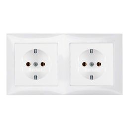 Berker Kombination 2f.pws/gl mit Rahmen 47208989)