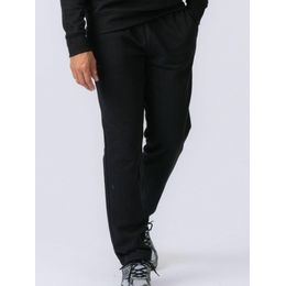 Chinohose TEESHOPPEN "TEESHOPPEN Trouser Essential Sweatpants", Herren, Gr. L, Normalgr&ouml;&szlig;en, schwarz, Obermaterial: 60% Baumwolle, 40% Polyester, Hosen Chinohose