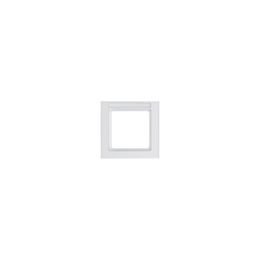 Berker Rahmen 1f. pws samt m.Beschriftungsfeld 10516099)