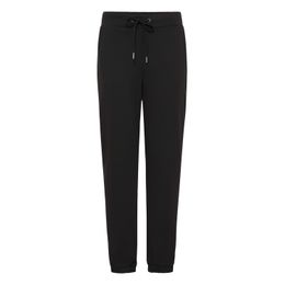 Chinohose oxmo "Chinohose OXHenna", Damen, Gr. M, N-Gr, blau (total eclipse), Obermaterial: 73% Polyester PES. 23% Viskose CV. 4% Elasthan EL., Hosen Chinohose