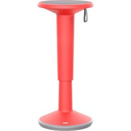 Sitz-/Stehhilfe Interstuhl StandUP, inkl. Tragerinne, h&ouml;henverstellbar, B 330 x H 620-880 mm, Kunststoff, rot