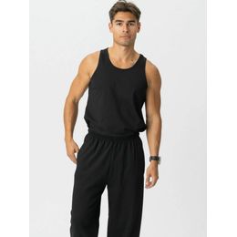 Kurzarmhemd TEESHOPPEN "TEESHOPPEN Top Basic Tanktop", Herren, Gr. XXL, Normalgr&ouml;&szlig;en, schwarz, Obermaterial: 100% Baumwolle, Hemden