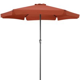 Kingsleeve Sonnenschirm Maui Terrakotta &Oslash;330cm UV-Schutz 80+