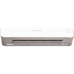 Fellowes&reg; Laminierger&auml;t ION A3, f&uuml;r Folienst&auml;rke 80-125 &mu;, 300 mm/min, mit Starter Kit f&uuml;r 10 x A3 Laminationen, silber-wei&szlig;