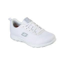 Berufsschuh Skechers "Ghenter Bronaugh" Gr. 38, wei&szlig;, 38, Obermaterial: 50% Nylon NY. 50% Synthetik synthetic., Schuhe