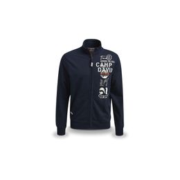 CAMP DAVID Sweatjacke - Gr. M navy