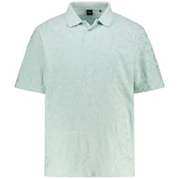Herren Gro&szlig;e Gr&ouml;&szlig;en | BOSS Poloshirt aus Frottee Farbe t&uuml;rkis Gr&ouml;&szlig;e: 4XL
