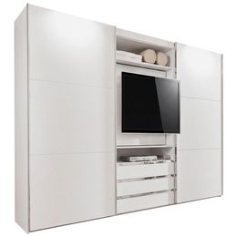 P & B Schwebet&uuml;renschrank Wimex Magic, Wei&szlig;, Holzwerkstoff, 2 F&auml;cher, 3 Schublade(n) Schubladen, 300x216x65 cm, BQ - B&uuml;ndnis f&uuml;r Qualit&auml;t, Made in Germany, DIN EN ISO 9001, Schlafzimmer, Kleiderschr&auml;nke, Schwebet&uuml;renschr&auml;nke