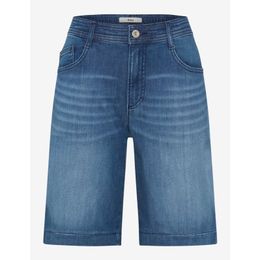 Brax Damen Bermuda Style MAINE B USED REGULAR BLUE, denim blau regular, Gr. 34