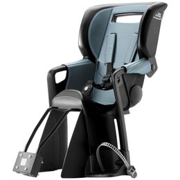 R&ouml;mer Britax Britax R&ouml;mer Fahrradkindersitz Jockey Pro, Graublau, Textil, 44x72x43 cm, Speichenschutz, Fu&szlig;gurt, Sitzpolster, 5-Punkte-Sicherheitsgurt, verstellbare Fu&szlig;rasten und Fu&szlig;schlaufen, einfache Befestigung am Fahrradrahmen, Freizeit, Sport & Fitness, Fahrr&auml;der, Fahrradzubeh&ouml;r