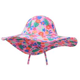 Topolino M&auml;dchen UV-Badehut im Tropical-Look UPF60