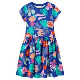 Yigga M&auml;dchen Kleid im Tropical-Look