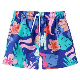 Yigga Jungen Badeshorts im Tropical-Look