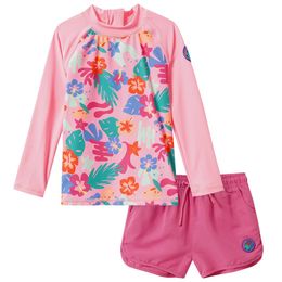 Topolino M&auml;dchen UV-Set mit Badeshirt und Shorts UPF40