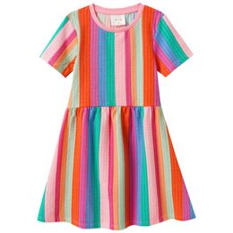 Topolino M&auml;dchen Kleid mit bunten Streifen