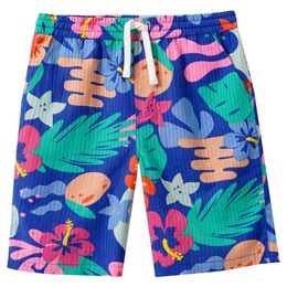 Yigga Jungen Shorts im Tropical-Look