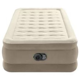Luftbett Intex "DuraBeam UltraPlush" Gr. 99, beige, Luftbetten, B/H/L: 99cm x 46cm x 191cm, PVC, Viskose, B:99cm H:46cm L:191cm