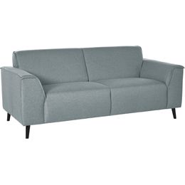 2,5-Sitzer DOMO collection "Amora tolle Verarbeitungsdetails, komfortabel", gr&uuml;n (mint), B:193cm H:81cm T:90cm, Sofas, mit Federkern, Fu&szlig;h&ouml;he passend f&uuml;r g&auml;ngige Saugroboter
