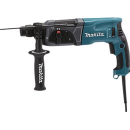 Kombihammer Makita "HR2470", blau (t&uuml;rkis, schwarz), Bohrmaschinen, 780 W, SDS Plusinkl. Aufbewahrungskoffer