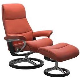 Relaxsessel stressless "View", braun (henna), B:78cm H:108cm T:78cm, Leder BATICK: BATICK ist ein leicht korrigiertes, durchgef&auml;rbtes und genarbtes M&ouml;belleder, bei dem die meisten Unebenheiten und Spuren in der Regel entfernt wurden.;Leder PALOMA: PALOMA ist ein durchgef&auml;rbtes Semianilin-M&ouml;belleder mit nat&uuml;rlicher Narbung.;ROHLEDER Stoff Q2 FARON: Ein fester zuverl&auml;ssiger Boucl&eacute; mit einem struktur