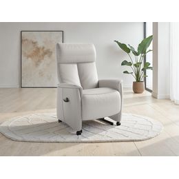 Sit & More TV-Sessel SIT & MORE "Cremona Comfort Plus", reinwei&szlig;, B:87cm H:121cm T:89cm, Sessel, bis 200 Kg belastbar, mit Herz-Waage Funktion